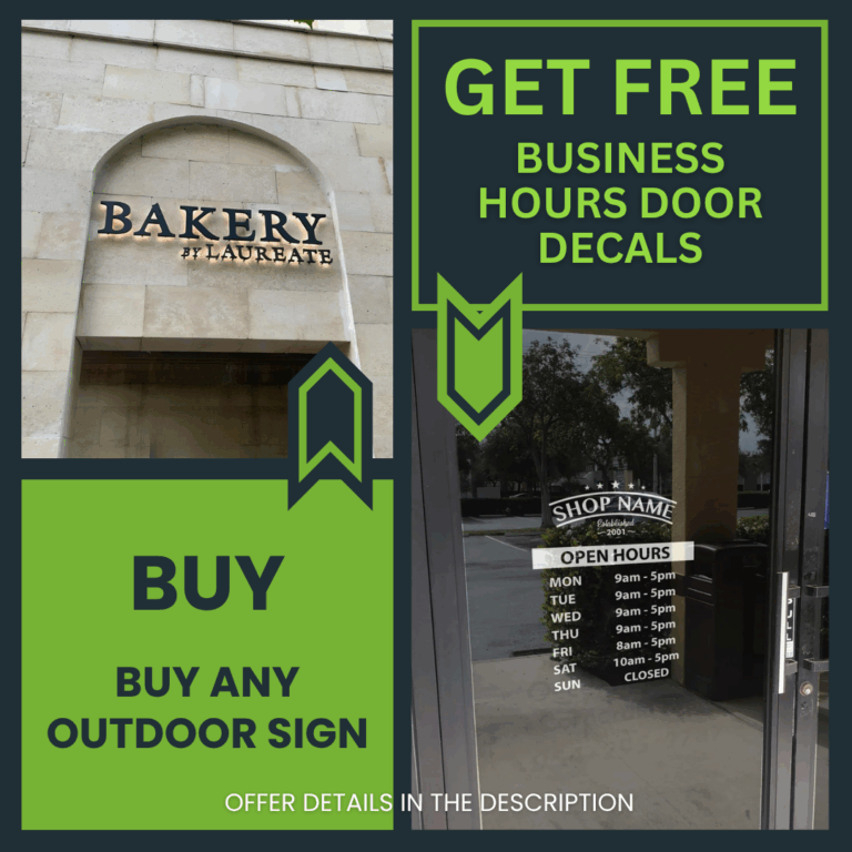Special Offers on Signage & Display Design – CatchBrand